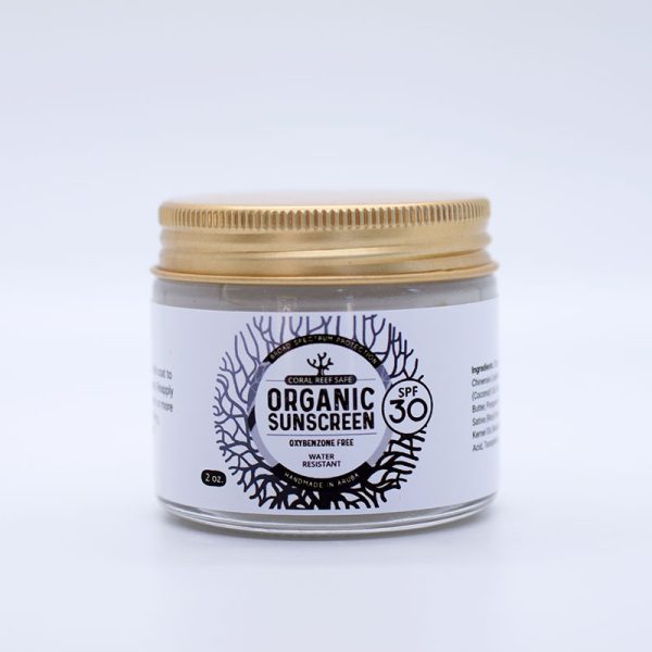 Reef Safe Organic Sunscreen Butter - Arubalife Organics - Handmade ...